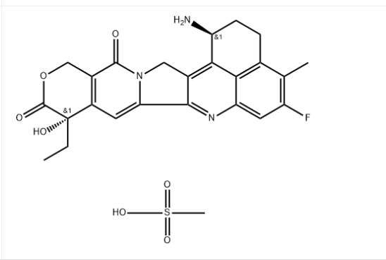 Exatecan mesilate CAS16969-90-38;Exatecan (DX-8951) mesylate
