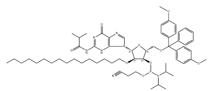 DMTr-2'-O-C16-rG(iBu)-3'-CE-Phosphoramidite CAS 2382942-32-5